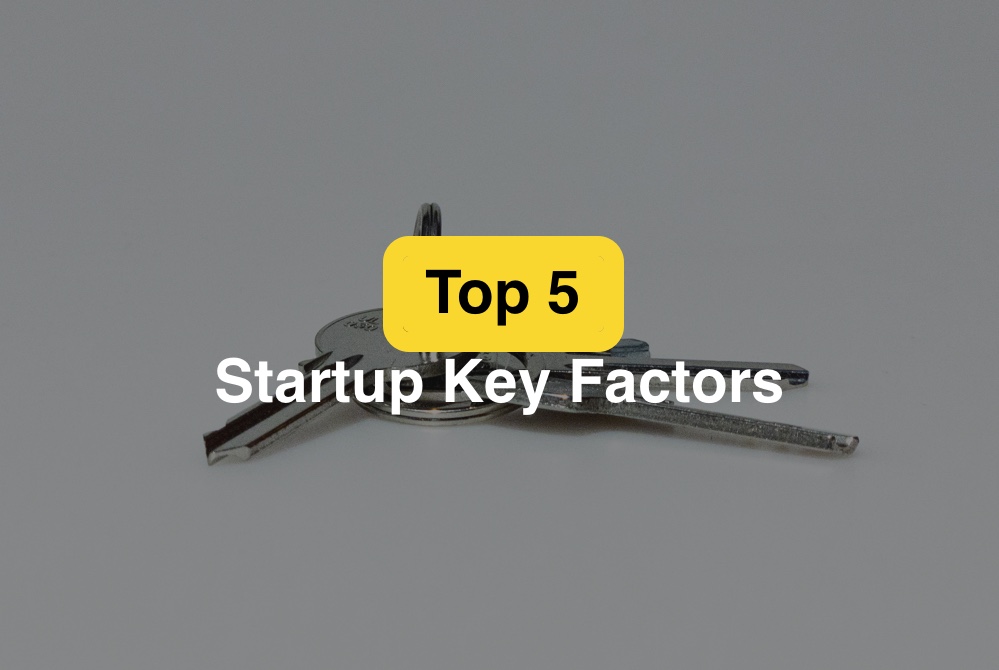 5 Startup Key Factors of Success - You are launched